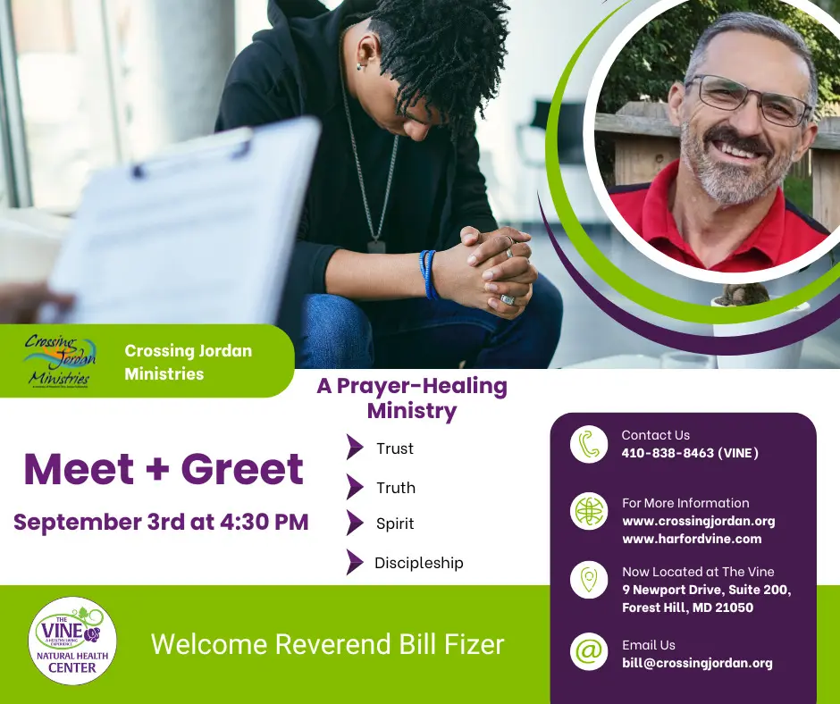 Meet + Greet: Reverend Bill Fizer - The Vine Natural Health Center