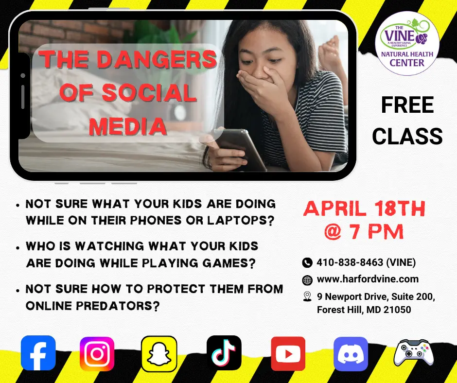 The Dangers of Social Media - The Vine Natural Health Center