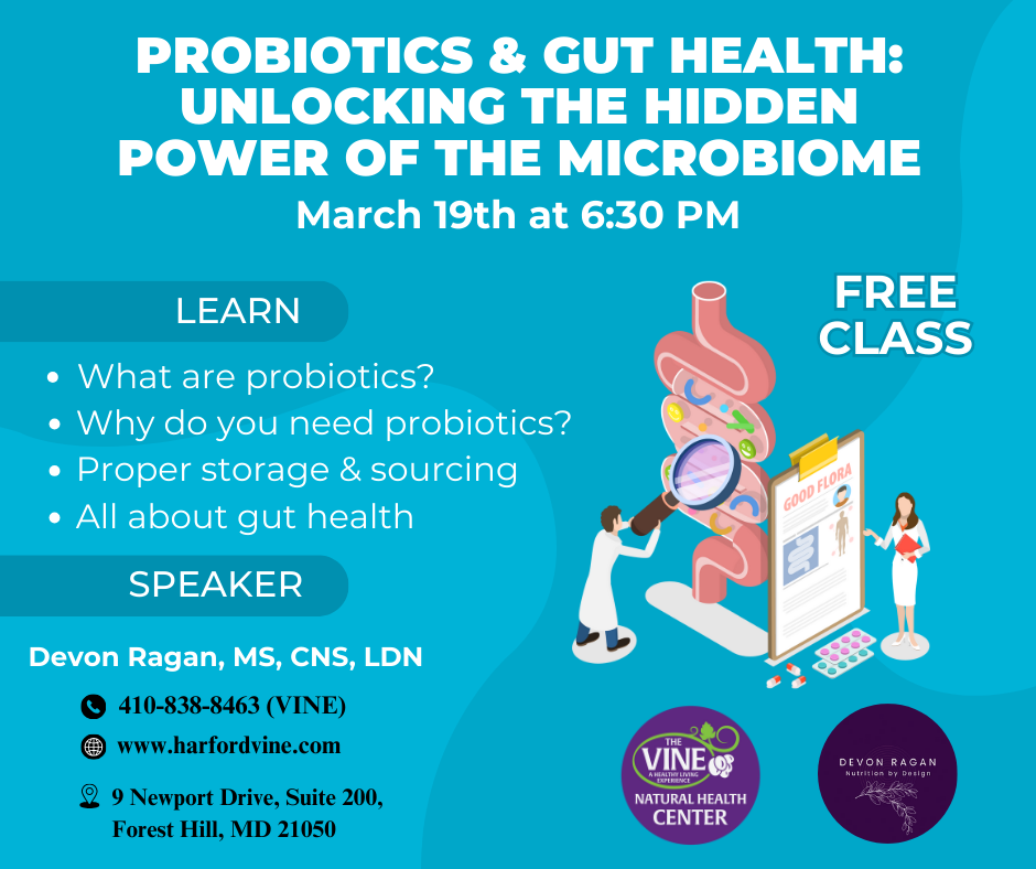 Probiotics & Gut Health: Unlocking the Hidden Power of the Microbiome - The Vine Natural Health ...