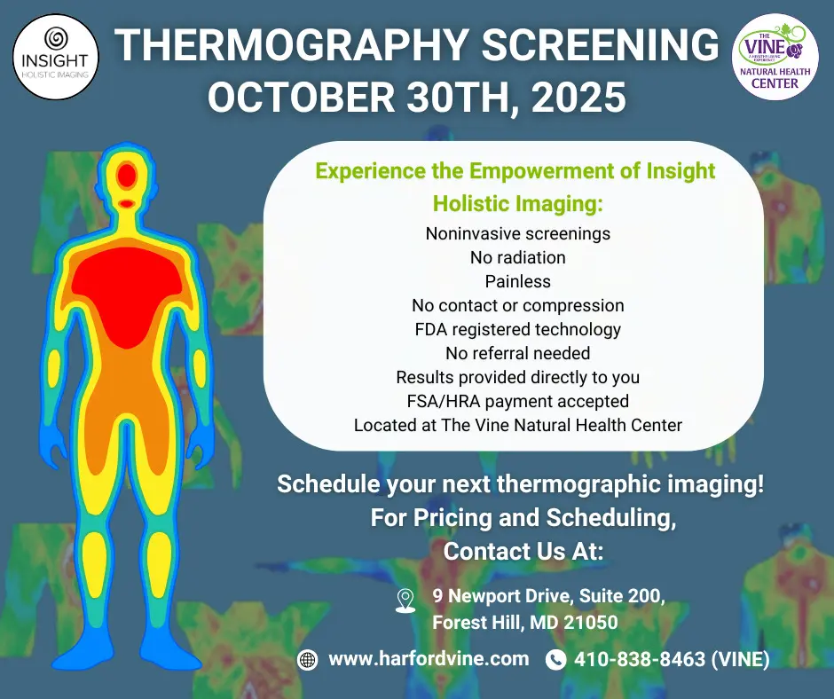 Thermography Screening at The Vine - The Vine Natural Health Center
